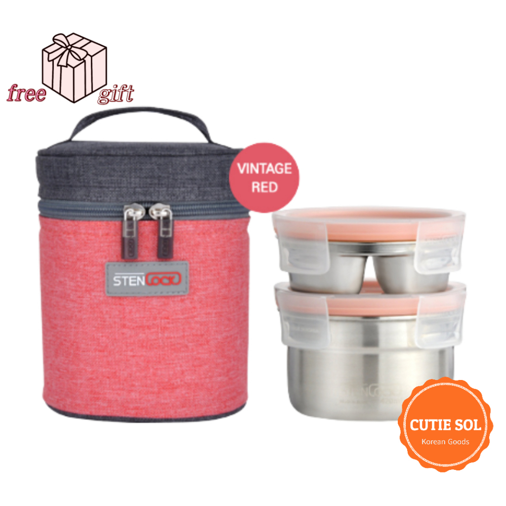 STENLOCK Korean POSCO Airtight Container Stainless Steel Lunch Box Pure ...
