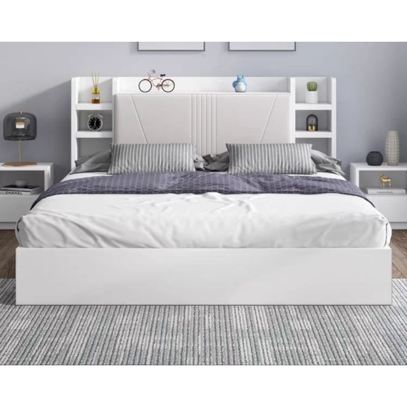 BAKEY'S Modern Storage Bed Space Optimization | Shopee Singapore