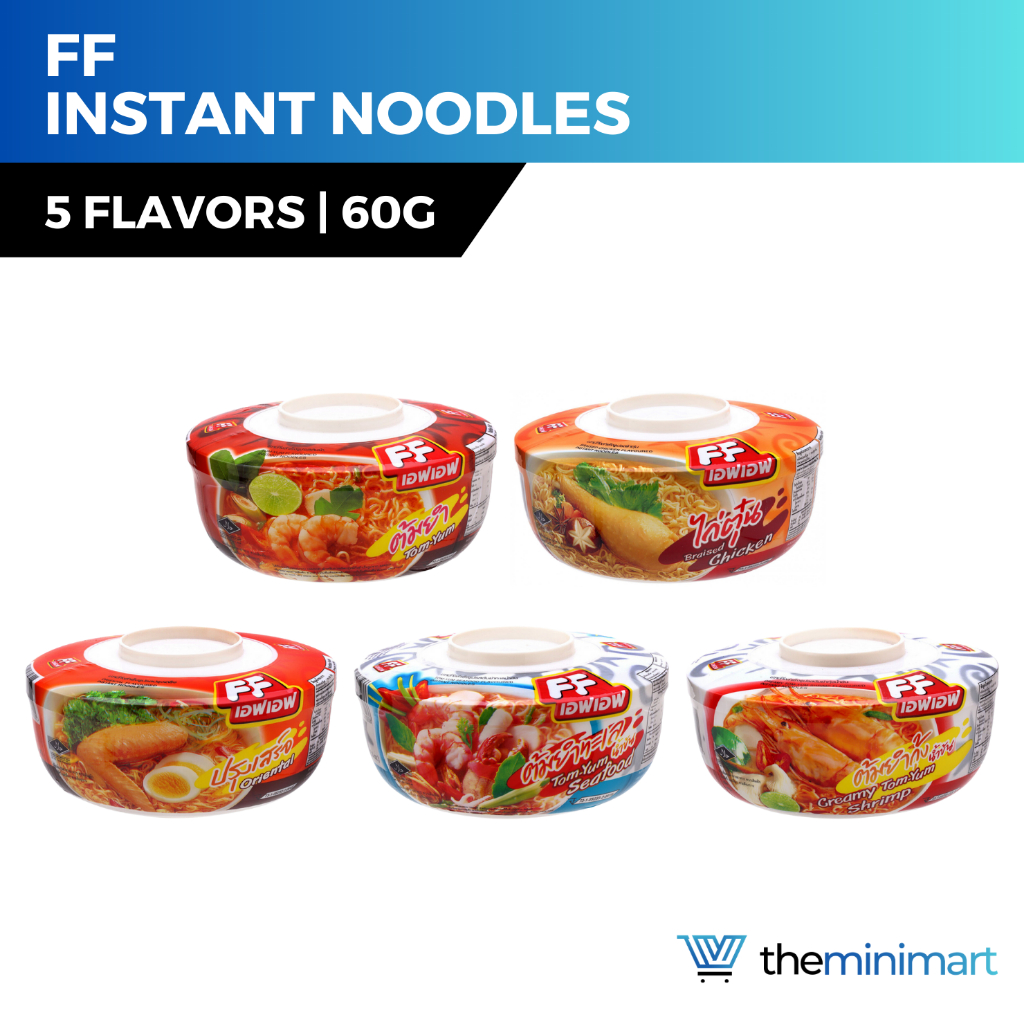 FF Instant Noodles 60g - Halal, Flavorful Bowl for Fast and Tasty Meals ...