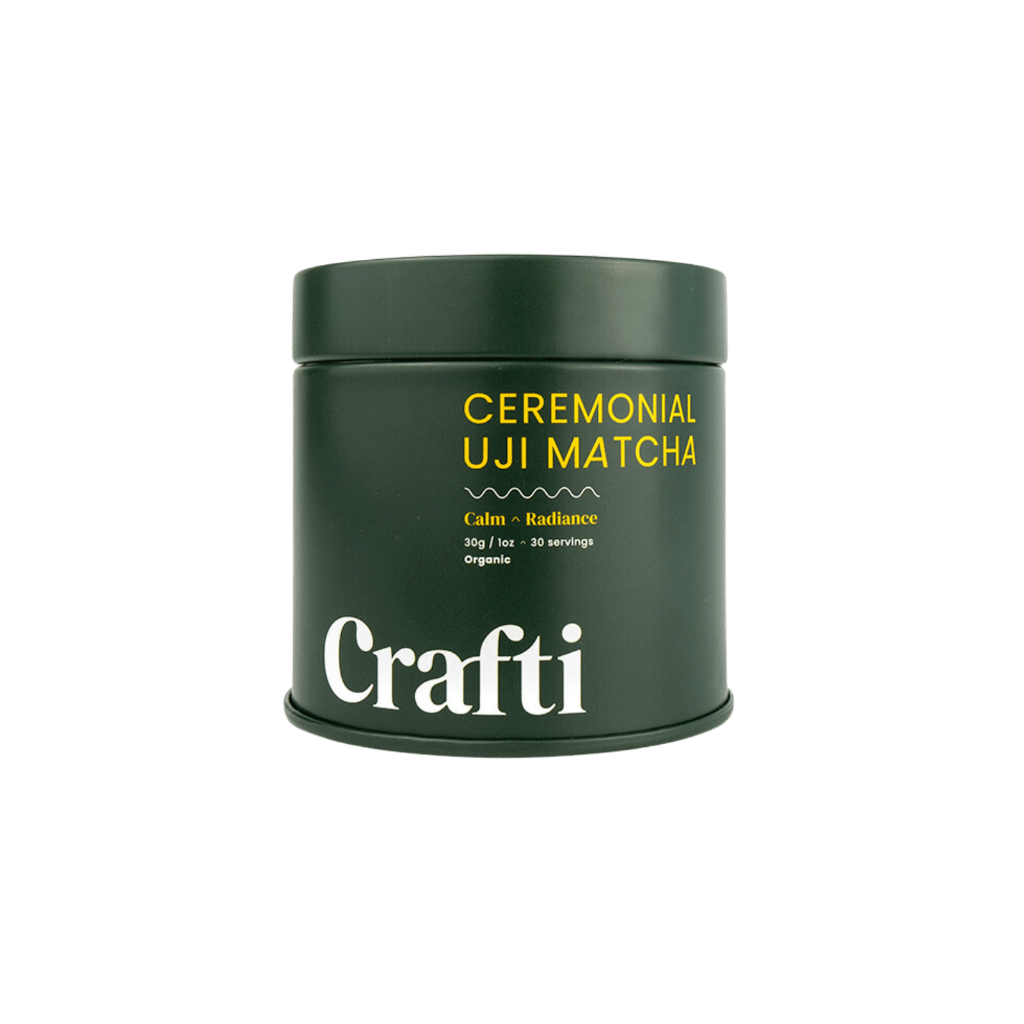 Crafti Ceremonial Matcha Powder - Organic Uji Matcha(30g/100g) | Shopee ...