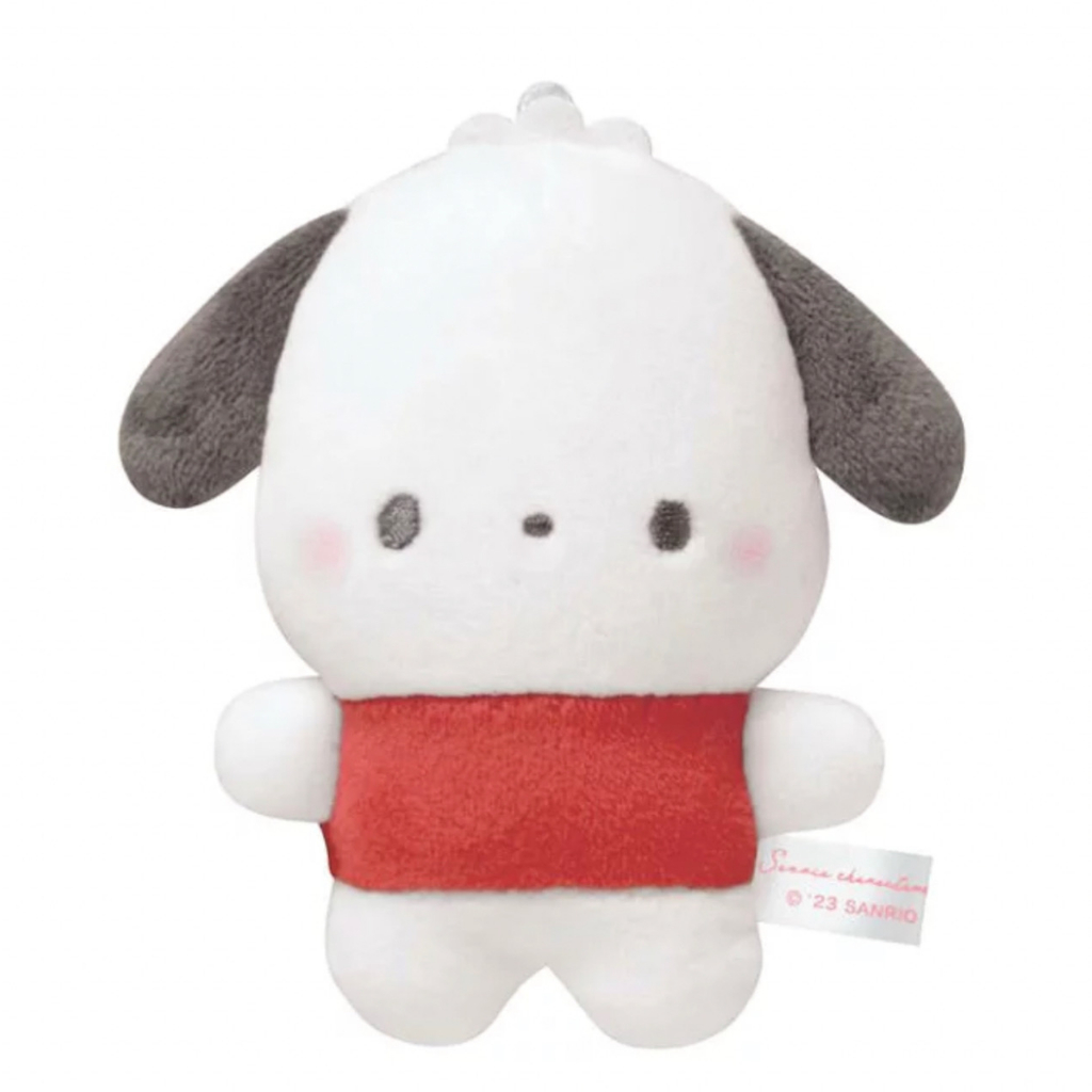 Sanrio x Mochi Mochi Panda Plush Keychain Hello Kitty, Kuromi, My ...