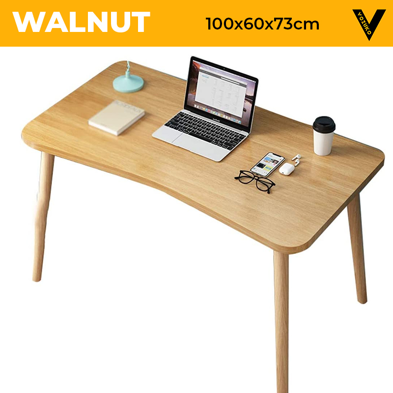 [SG SELLER] reading study table made of wooden computer table laptop ...