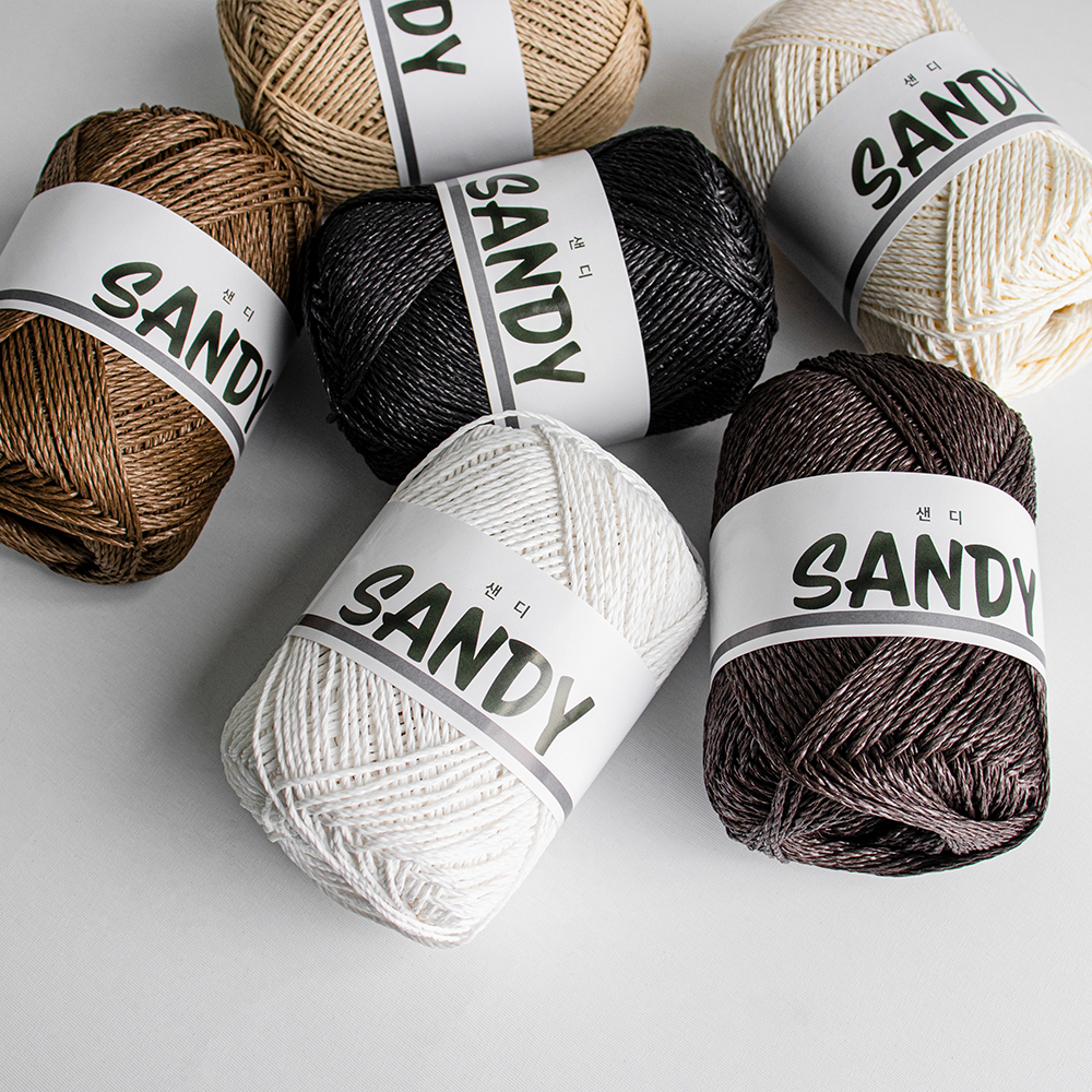 Sandy Yarn (50g) waterproof crochet yarn string | Shopee Singapore