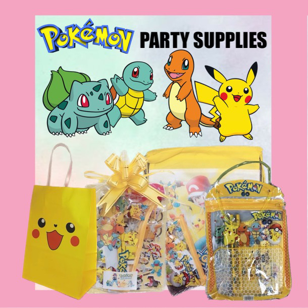 [SG SELLER] Pokemon kids birthday party gift loot favour goodie bag ...