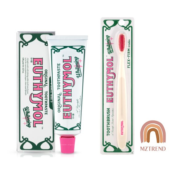 [MZTREND] EUTHYMOL British Whitening Toothpaste 106g & Whitening ...
