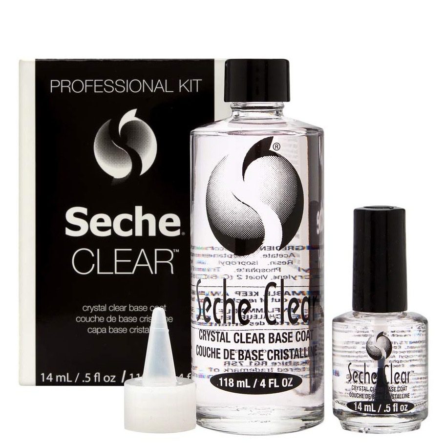 Seche Clear Base Coat 118ml+14ml (100% AUTHENTIC) | Shopee Singapore