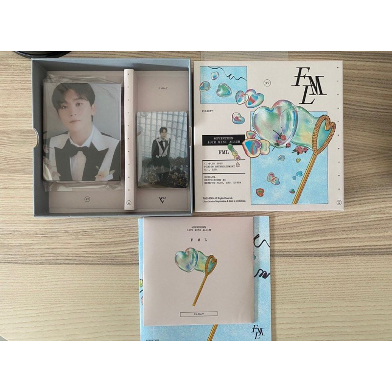 Seventeen FML Carat Ver. Album (Seungkwan binder, unsealed) | Shopee Singapore
