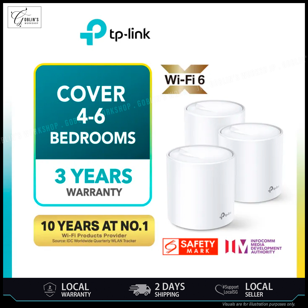 TP-LINK Deco X60 AX3000 Dual Band Gigabit OFDMA MU-MIMO WiFi 6 Mesh ...