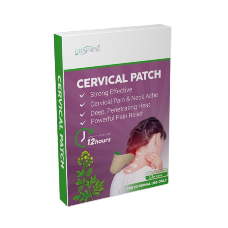 Neck Patch - Deep Penetrating Medicated Heat Patch - 1 Box x 12 Pcs ...