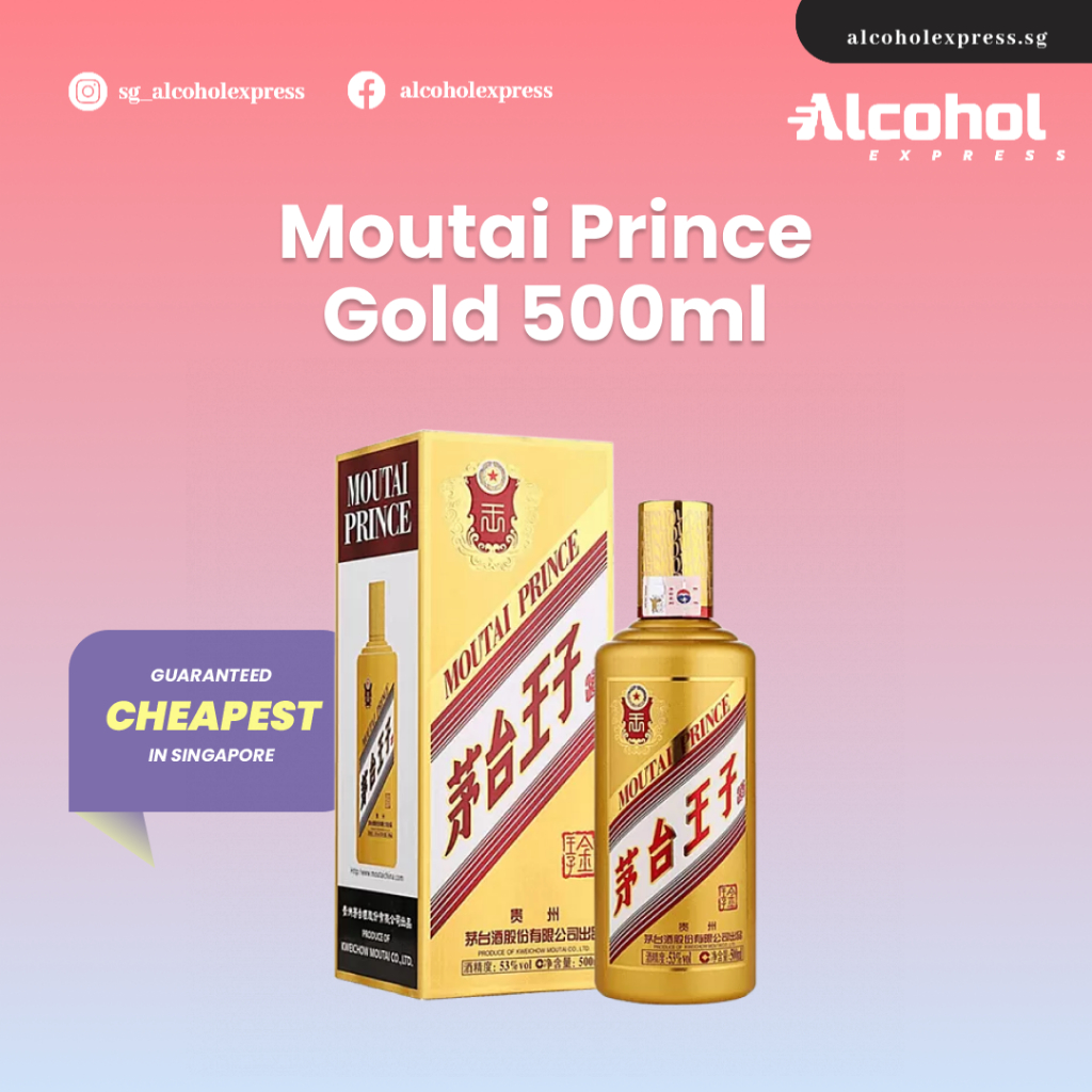 Moutai Prince Gold 500ml | Shopee Singapore