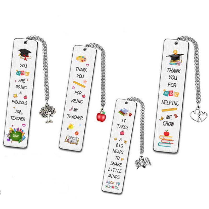 SG Bookmarks for teacher stainless steel bookmarks teacher’s day gift ...