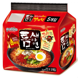 [Paldo] Teumsae Ramen Red Rice Cake (Bag 120g x 1 / Bundle 120g x 5)(Buy 2 Get 1% off) | Shopee ...