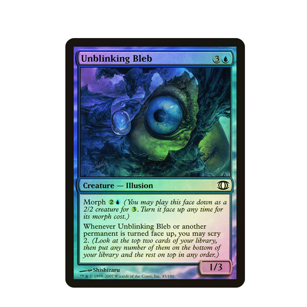 Magic The Gathering - Unblinking Bleb Card (Future Sight) | Shopee ...