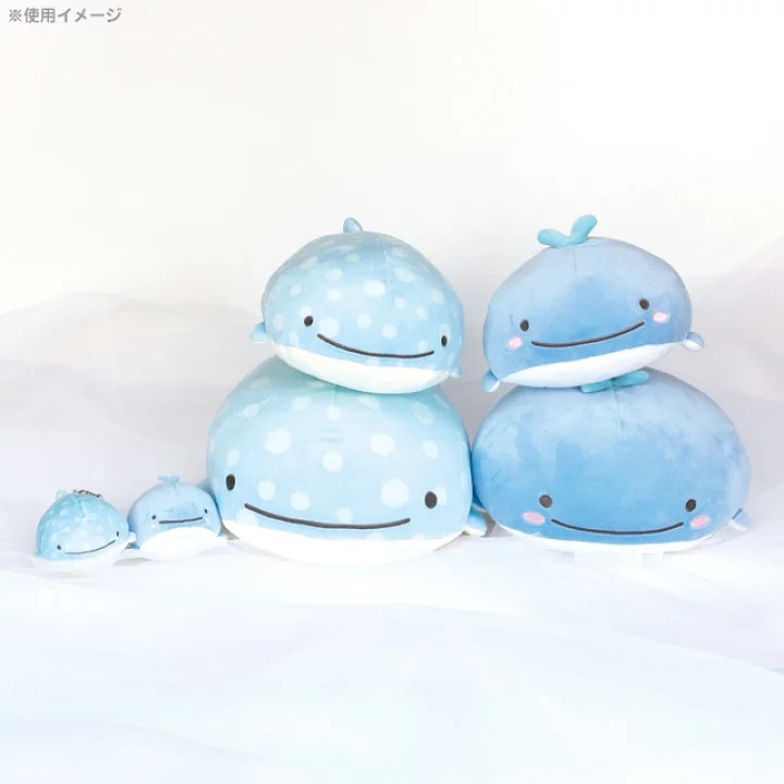 SAN-X JINBE SAN CHARACTERS JINBE SAN AND KUJIRA SUPER MOCHI PLUSH ...