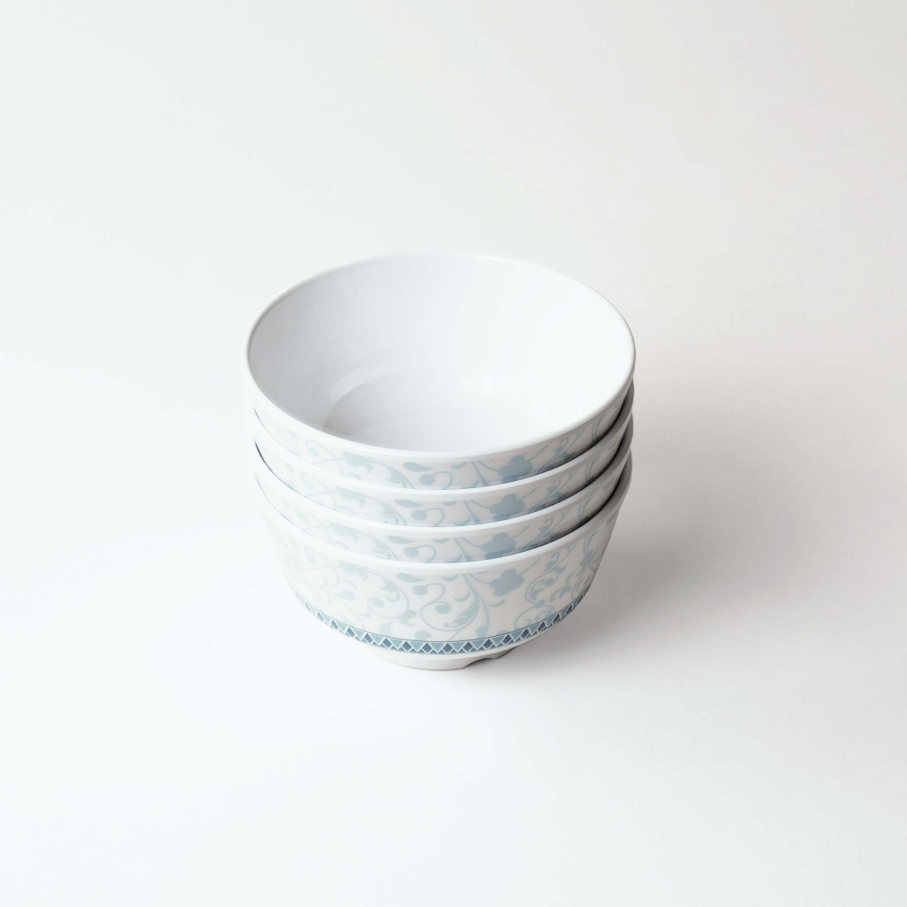 The Plate Story - Raya Round Dessert/Rice Bowl 4.5" - Rim Round Noel ...