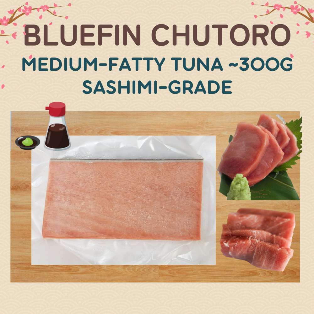 Kaizenya | Bluefin Maguro Chutoro Saku ~300g (Medium-Fatty Tuna ...