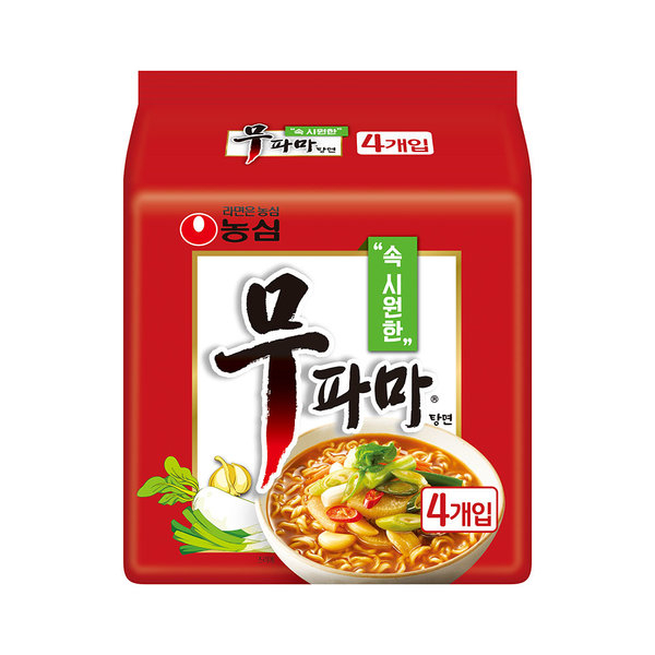 NONGSHIM MUPAMA SOUP RAMYUN (MULTI PACK) | Shopee Singapore