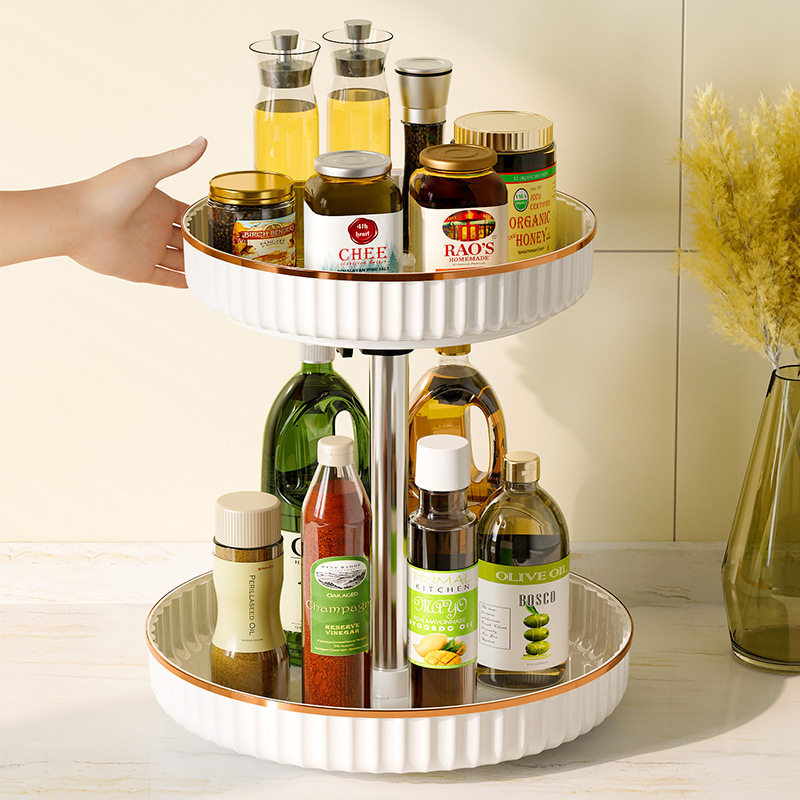light luxury Tunable Spinning Lazy Susan 360 Rotating Seasoning ...