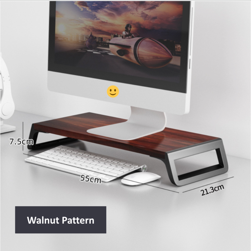 [SG Ready Stock] Z Tech Monitor Stand Foldable Sides 4 USB Connectors ...