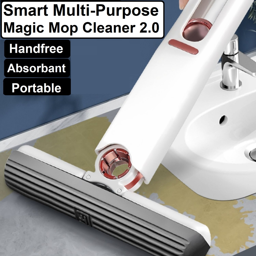 Smart Multi-Purpose Portable Magic Mop Cleaner 2.0 (FREE 3 X Super ...