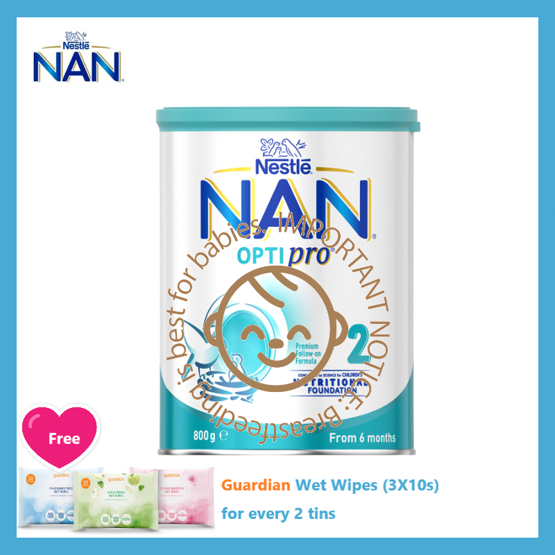 Nestle NAN Optipro 2 Milk formula stage 2 - 800g READY STOCK | Shopee Singapore