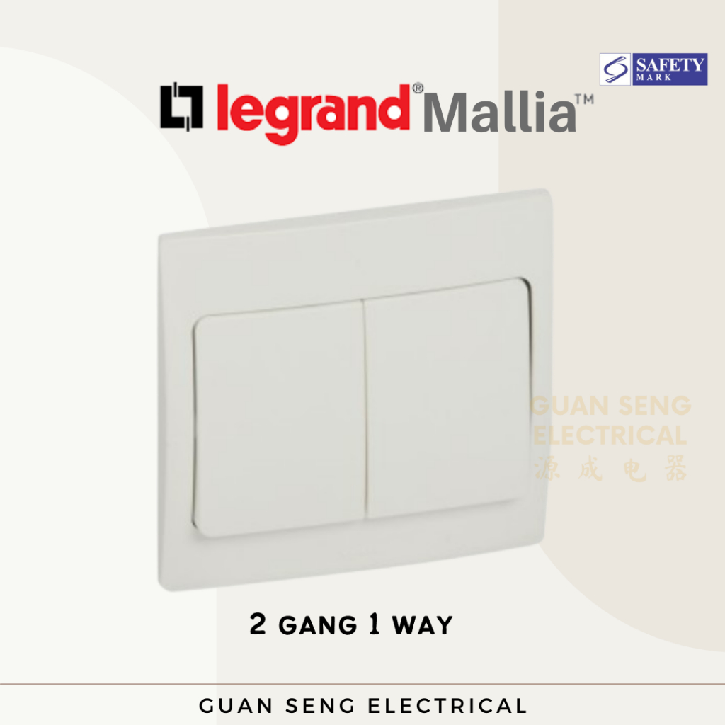 [SG Seller] Legrand Mallia Switch Socket White Light Silver Dark Silver ...