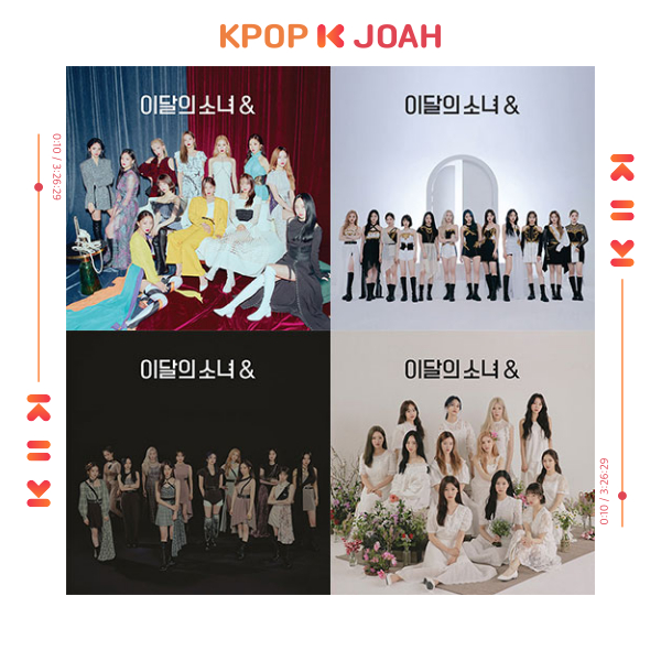 LOONA [&] 4th Mini Album (4 Version Set) | Shopee Singapore
