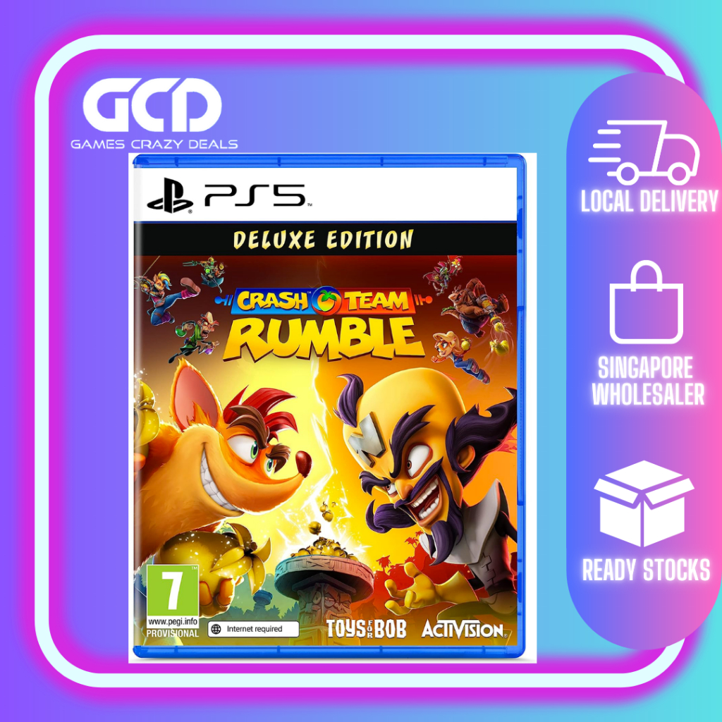 PS5 Crash Team Rumble Deluxe Edition (R-ALL LATAM) | Shopee Singapore