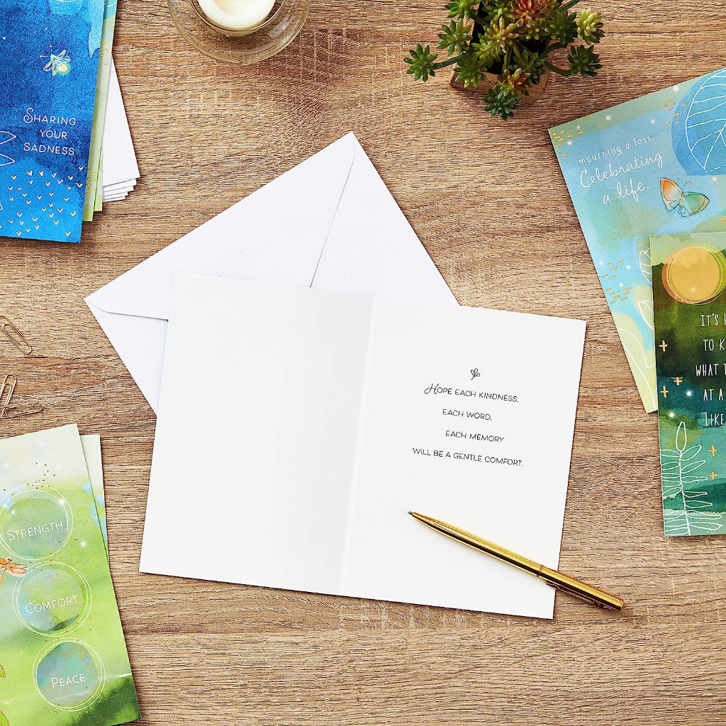 Hallmark Assorted Thinking of You, Get Well, Sympathy Cards. | Shopee ...