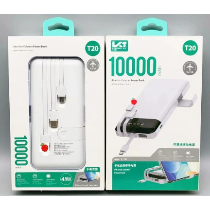 SG STOCK Ultra Thin Polymer 10000mAh Power Bank With Wire (H0597 ...
