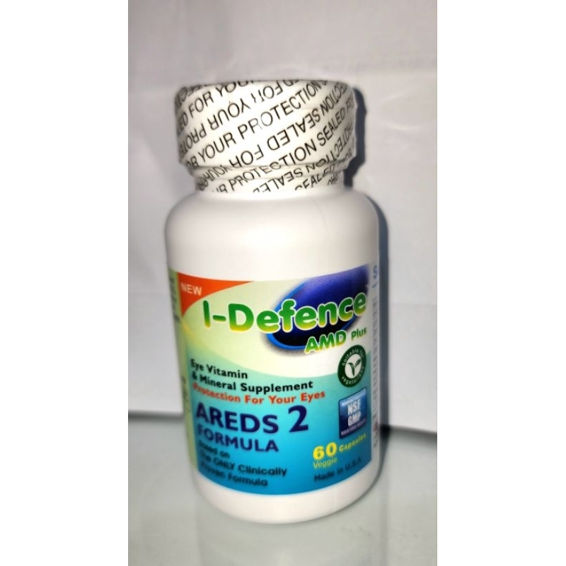 SG SELLER I-Defence AMD Plus AREDS 2 Eye Vitamin & Mineral Supplement ...