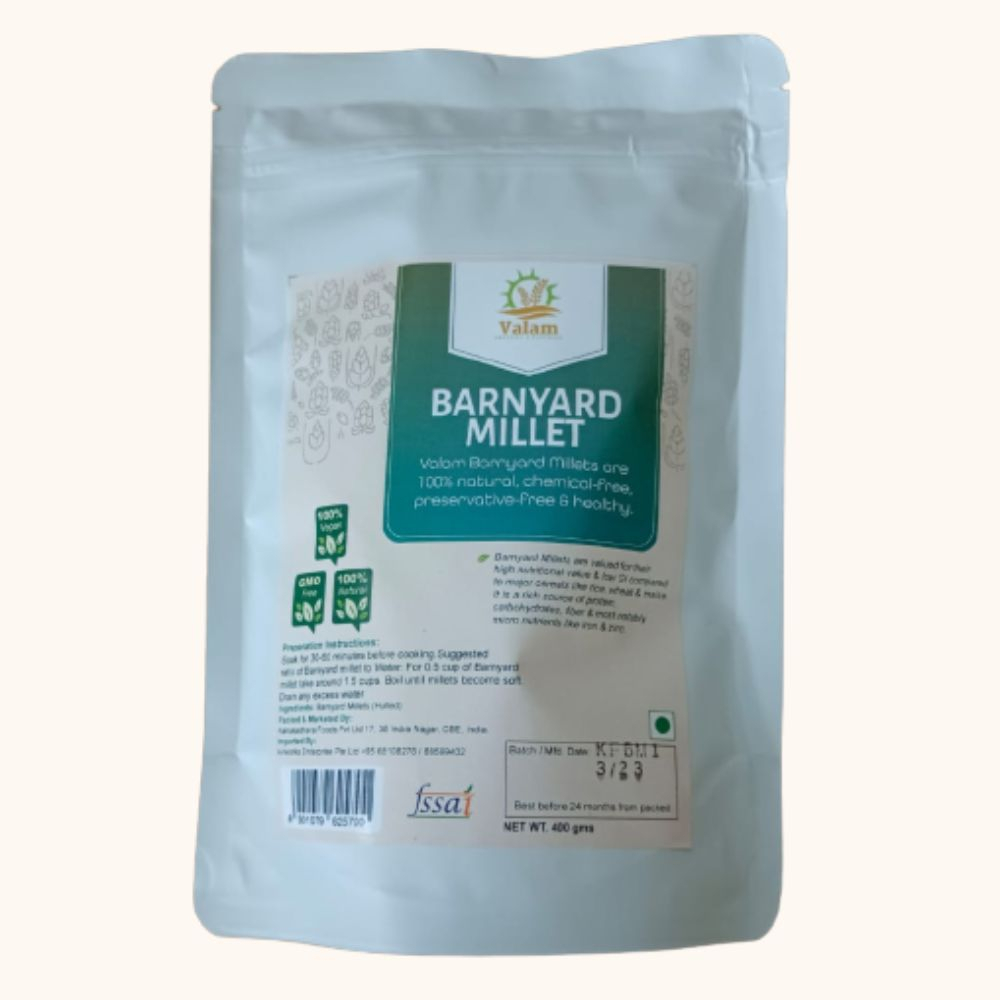 400g X 2 Barnyard Millet | Valam Organics & Naturals | shyama | moraiyo ...
