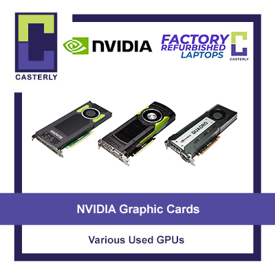 Several Used Mid Range Nvidia / RTX / GTX / Quadro Graphic Cards / 30 ...