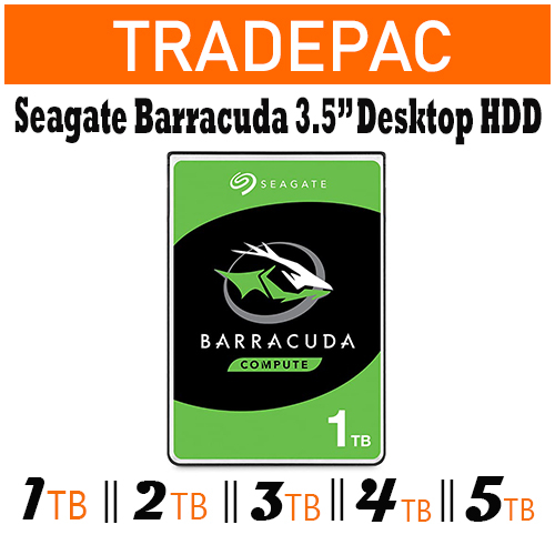 Seagate Barracuda 1TB / 2TB / 4TB 3.5" Internal Hard Disk Drive ...