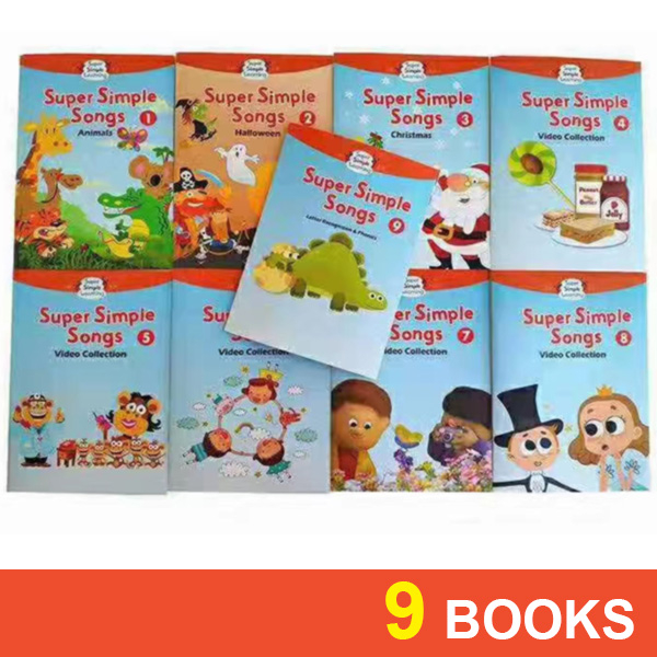 [SG Stock] Super Simple Songs English Nursery Rhymes Picture Book (9 ...