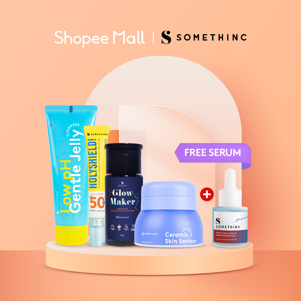 Shopee x SOMETHINC Brand Box - Basic Skincare Set | Shopee Singapore