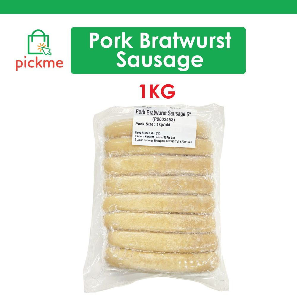 Pork Bratwurst Sausage 1kg Frozen Shopee Singapore