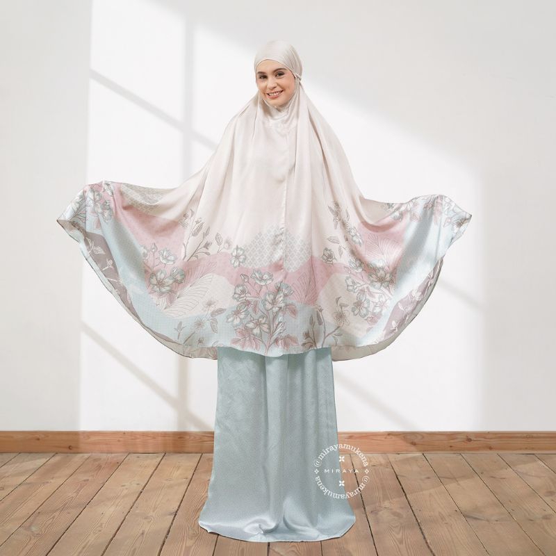 SG- Miraya Satin Silk Telekung |Mukena Silk | Gift Box | Shopee Singapore