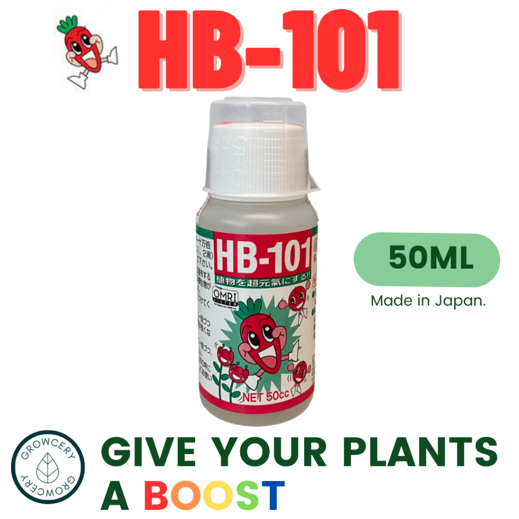 HB-101 (HB101) Plant Vitalizer from Japan 50ML - HB 101 Vitaliser | Shopee Singapore