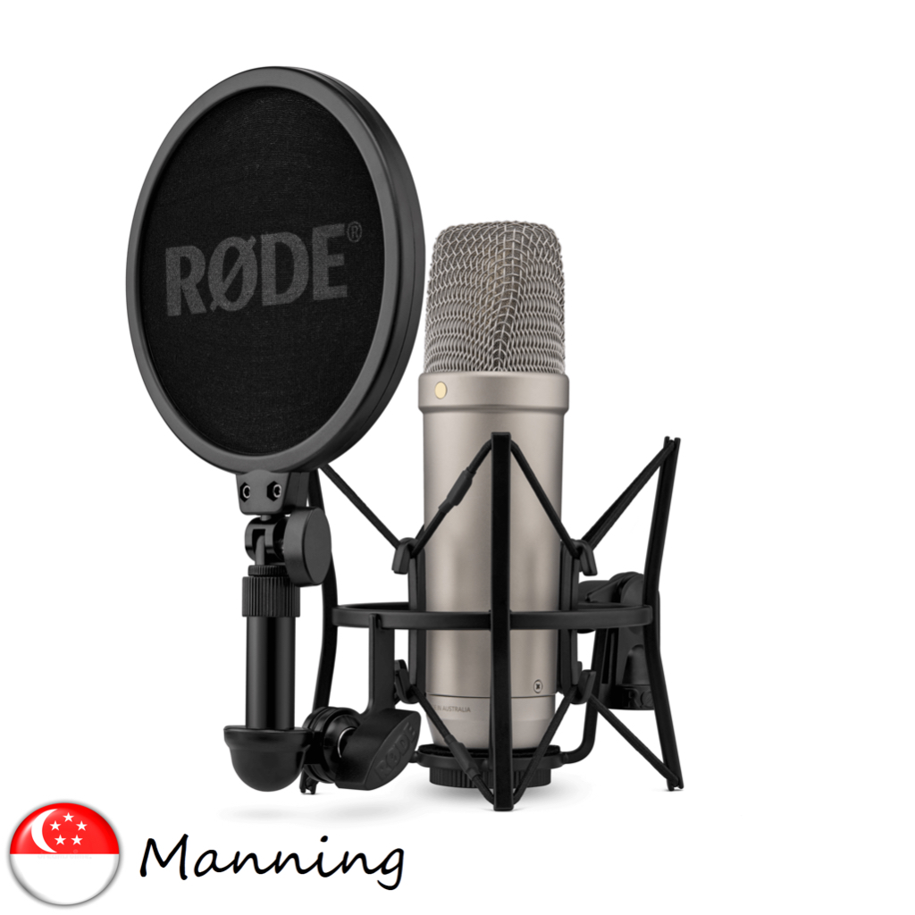 RODE NT1 (5th Gen) Microphone (Ultra Low Noise Studio Condenser) 10 ...