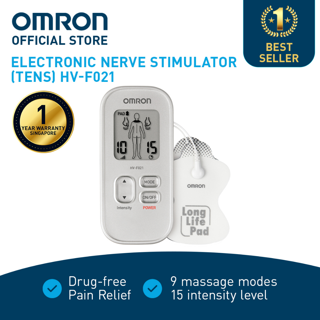 OMRON Electronic Nerve Stimulator HV-F021 [1 year warranty] | Shopee Singapore