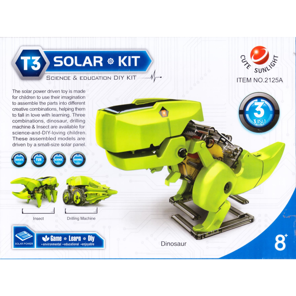 T3 3-in-1 Solar T-rex Kit | Shopee Singapore