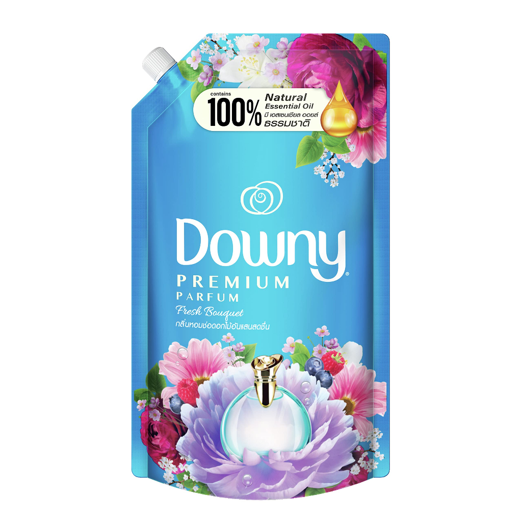 Downy Concentrate Fabric Softener - Premium Perfume, Long Lasting ...