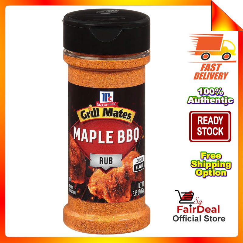 McCormick Grill Mates Maple BBQ Rub 163G | Shopee Singapore