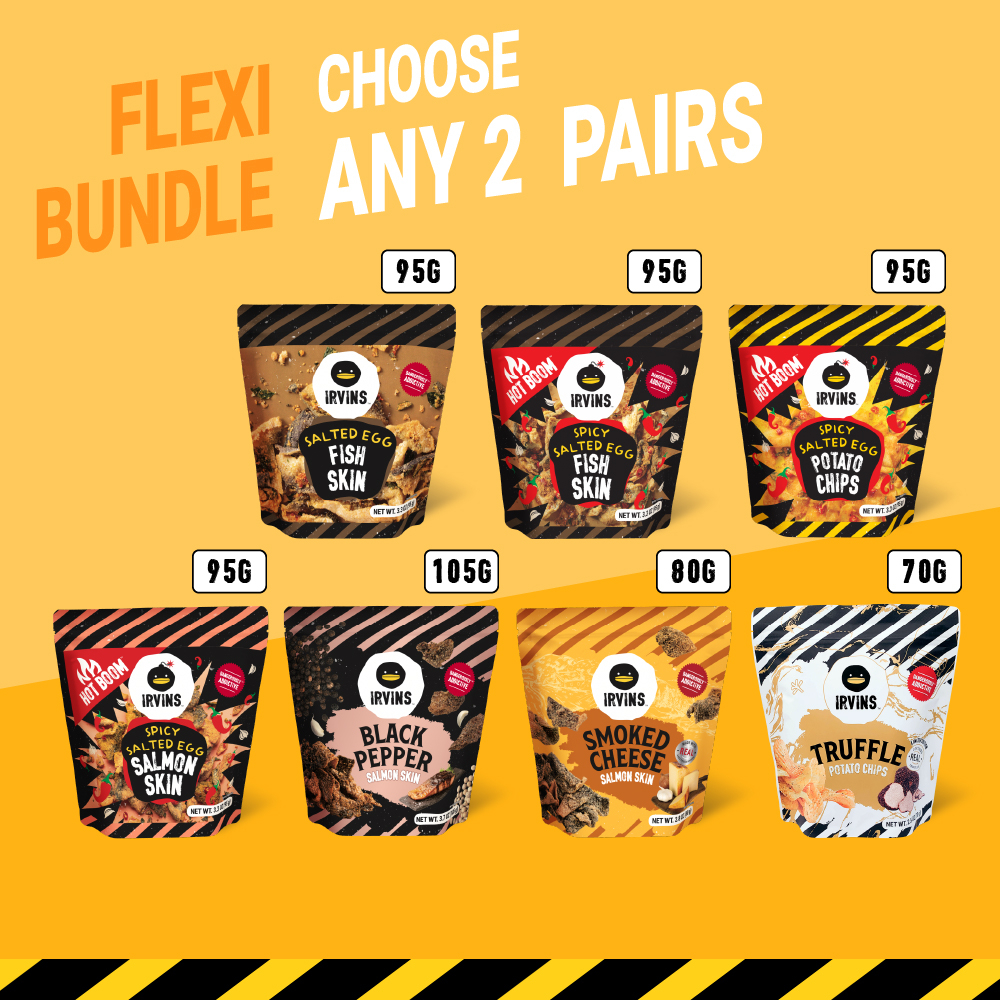 [Bundle of 4] IRVINS Variety Packs | Shopee Singapore