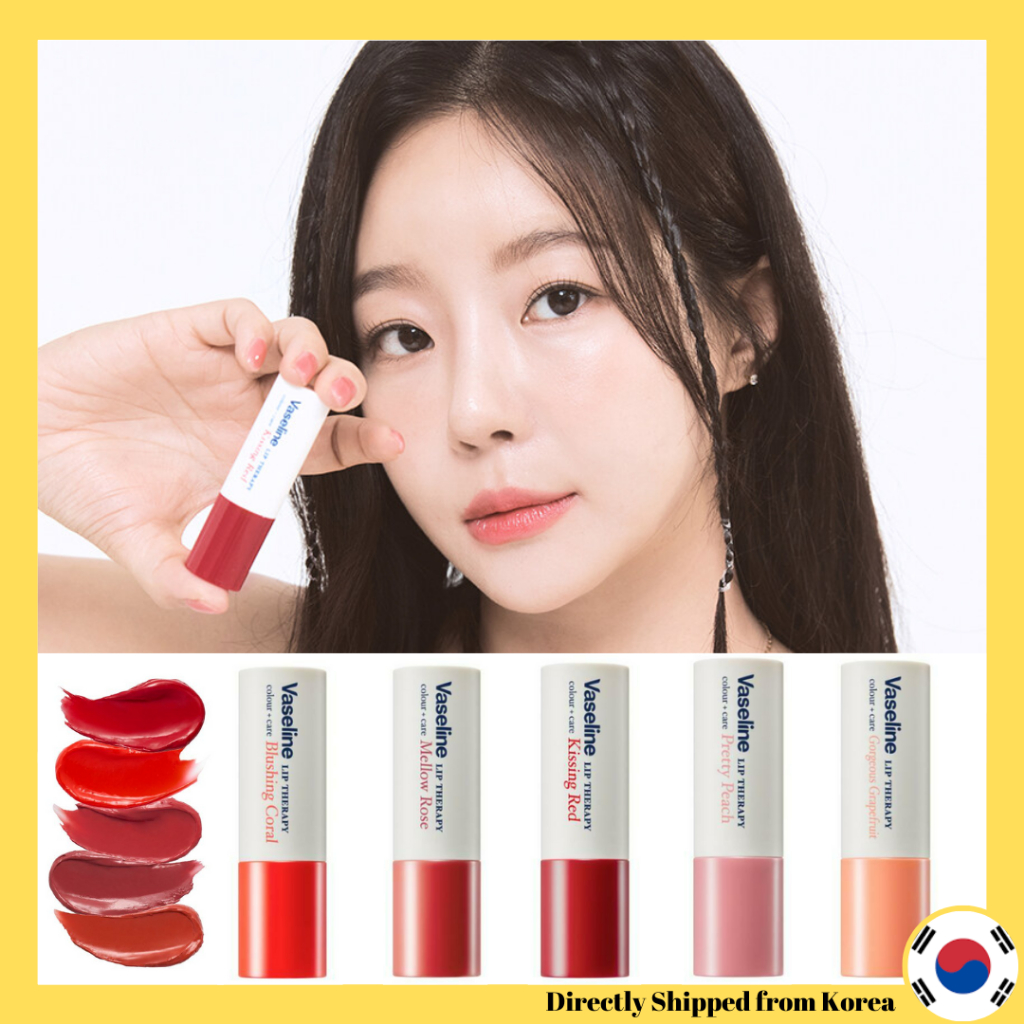 [Vaseline] Lipstick Lip Balm Therapy Colour 4.2g | Shopee Singapore