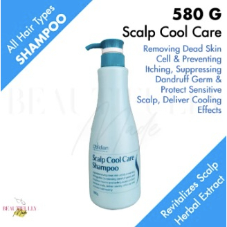 Obsidian Scalp Cool Care Shampoo 580ml - Shampoo For Oily, Dandruff ...