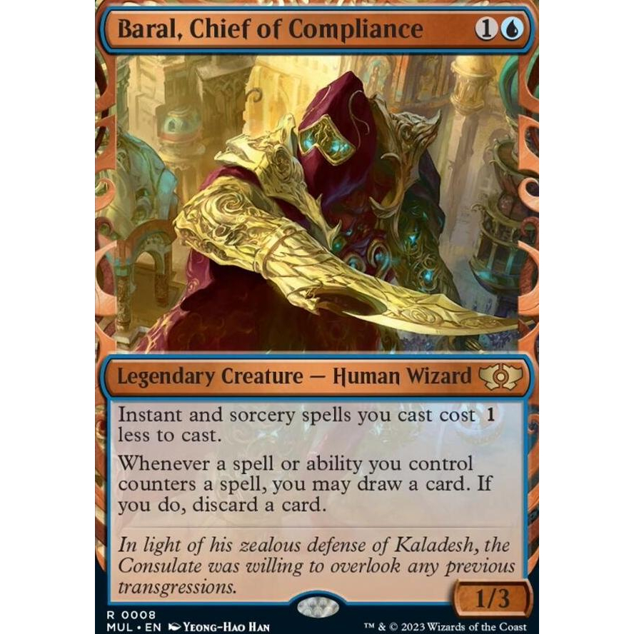 Baral, Chief of Compliance Multiverse Legends Magic the Gathering March ...