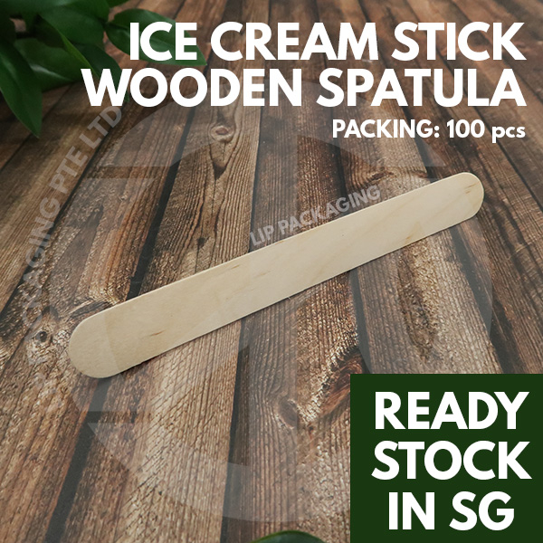 Large Ice Cream Stick (100pcs)/ Popsicle Stick / Wooden Craft Stick ...