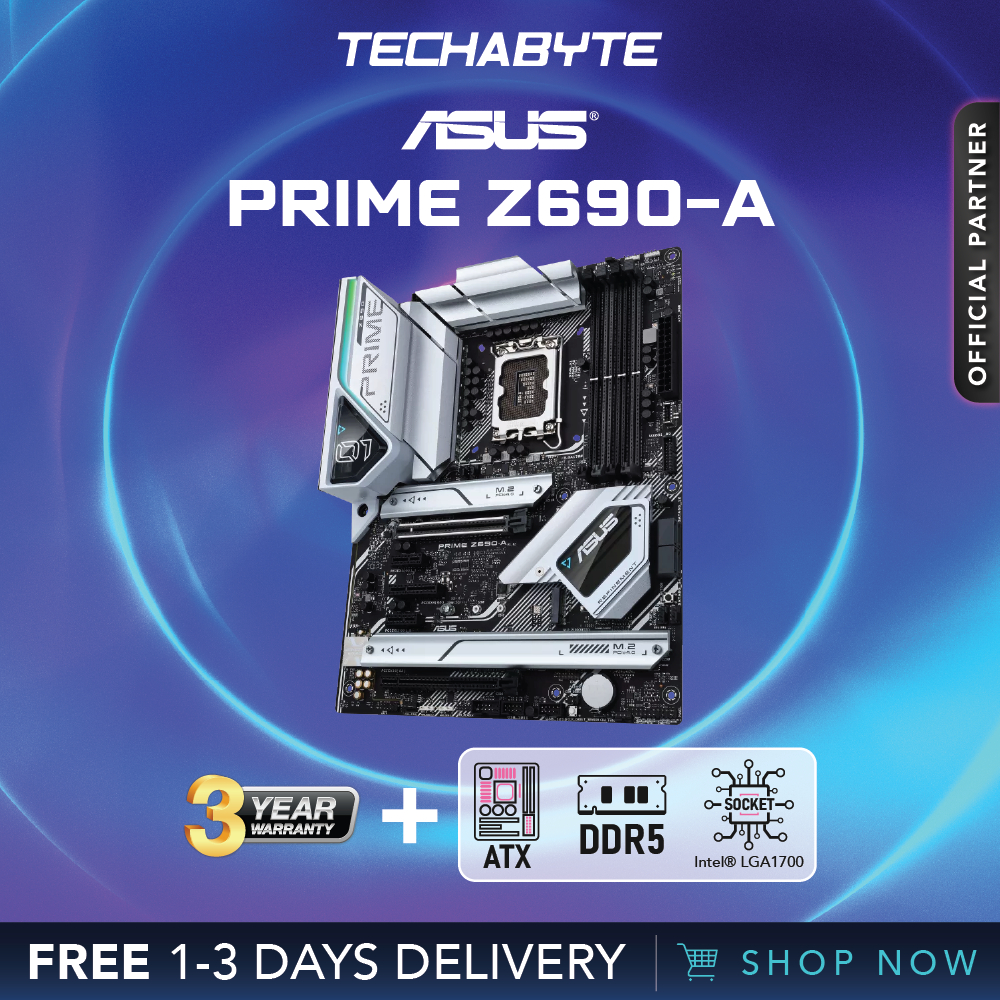 Asus Prime Z690-A | DDR5 | ATX | Motherboard | Shopee Singapore